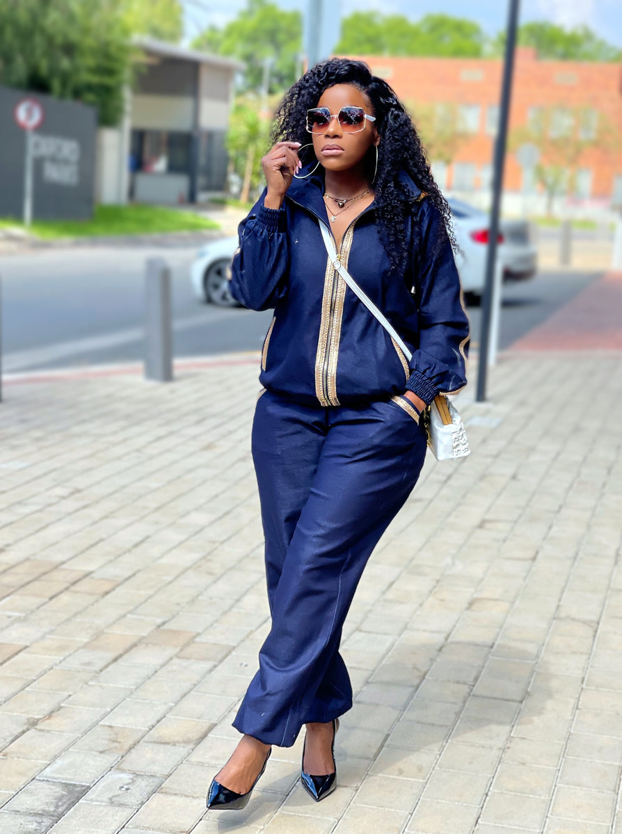 Denim Sparkle Tracksuit – Lovethelooksa